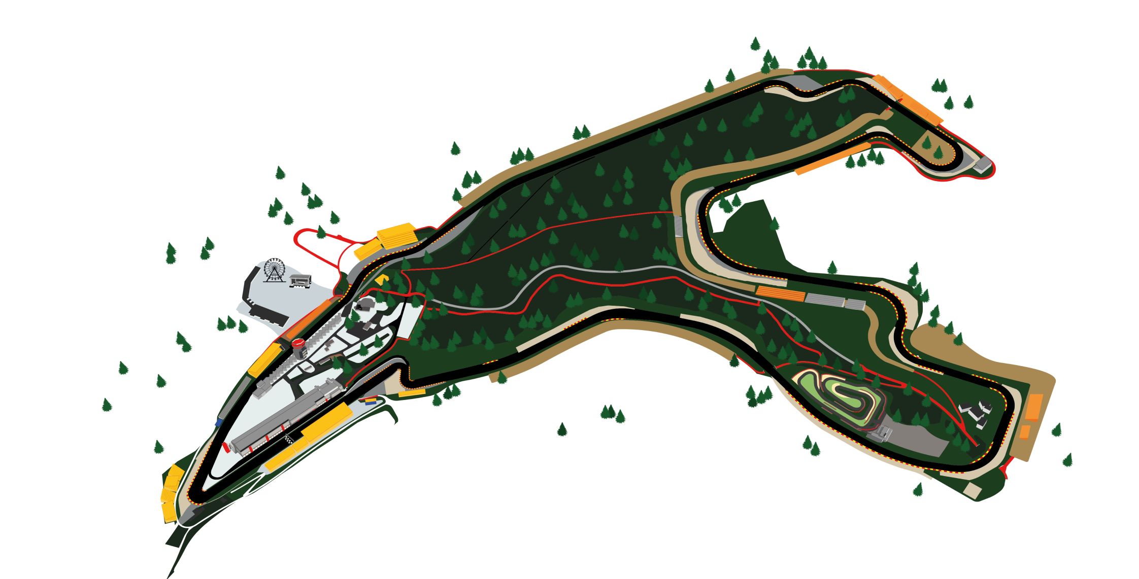 Official Spa Francorchamps F1 Belgian Grand Prix Ticket Office