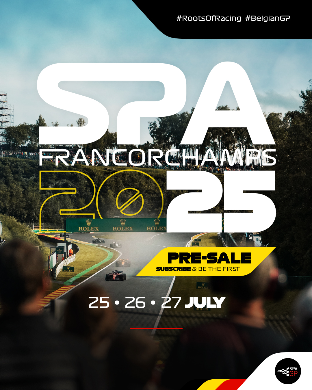 Tickets pour le GP F1 de Spa Francorchamps : Glamping green